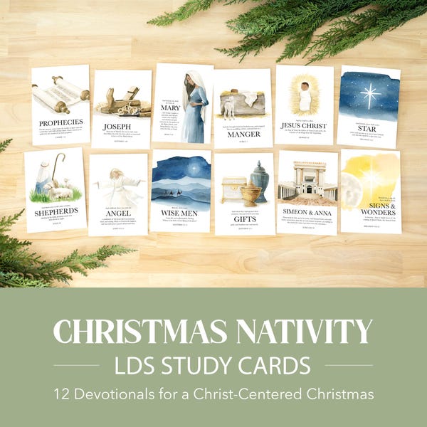 Devotional Christmas Cards - Etsy