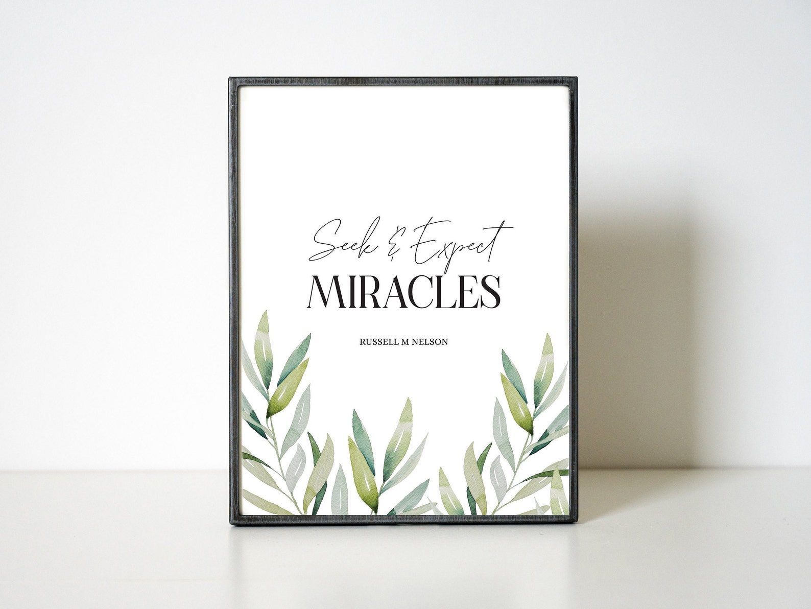 Seek and Expect Miracles Russell Nelson Quote LDS Wall Art - Etsy Seek and Expect Miracles Russell Nelson Quote LDS Wall Art - Etsy
