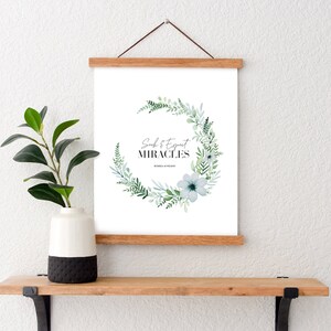 Seek and Expect Miracles | Russell Nelson Quote | LDS Wall Art ...