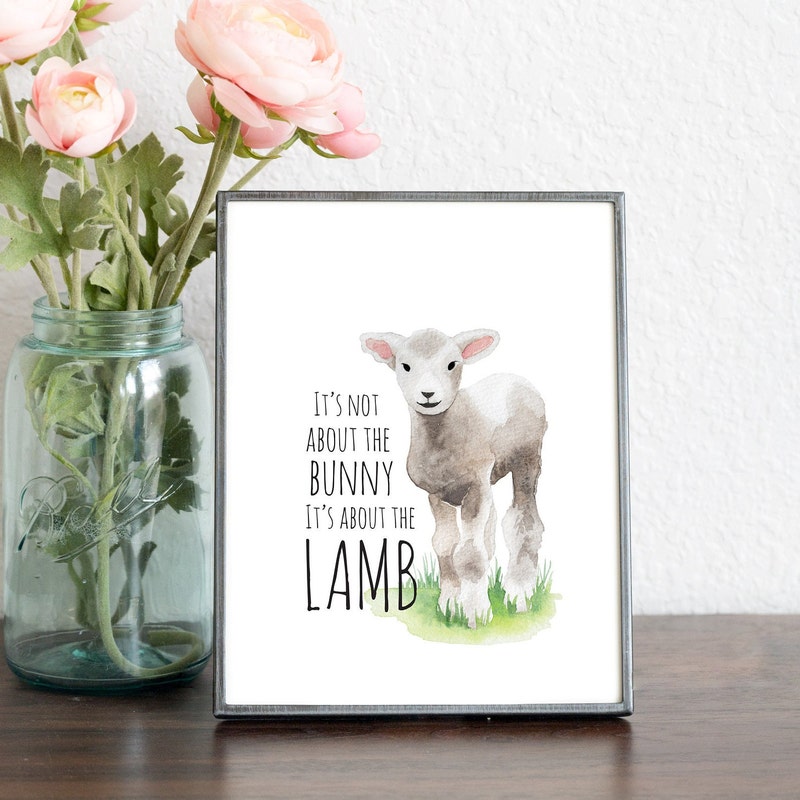 Vintage Bunny Print - Etsy