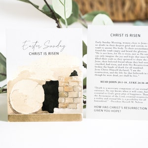 LDS Holy Week Study Cards | Printable Easter Story | LDS Easter Advent ...