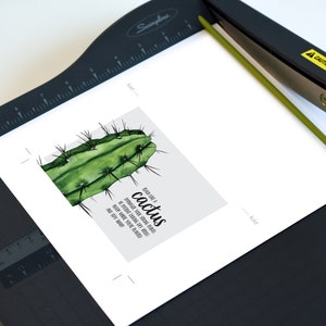 Teach Like a Cactus, Printable Card, Teacher Appreciation, Teacher ...