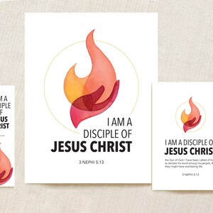 2024 LDS Youth Theme | I Am a Disciple of Jesus Christ | 3 Nephi 5:13 ...