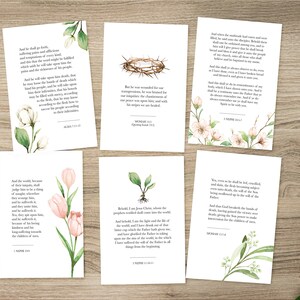 Easter in the Book of Mormon | Printable Scripture Cards | LDS Easter ...