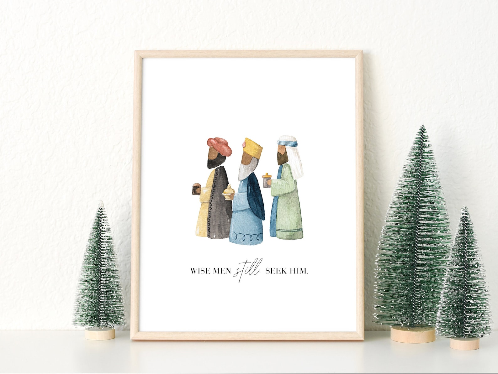 Wise Men Still Seek Him Printable Christmas Art Nativity - Etsy