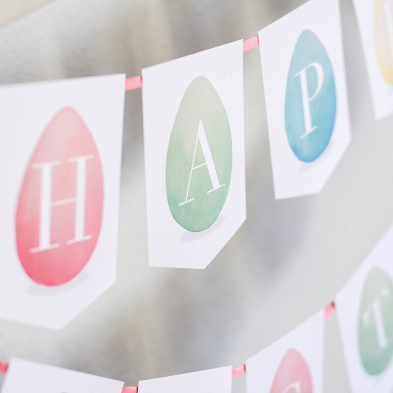 Easter Bunting - Etsy