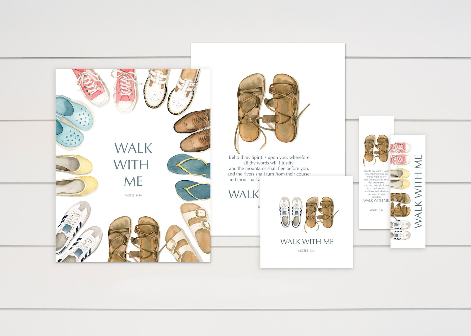 Walk With Me | 2026 LDS Youth Theme Posters & Bookmarks | Moses 6:34 ...