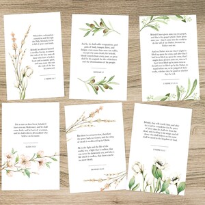 Easter in the Book of Mormon | Printable Scripture Cards | LDS Easter ...