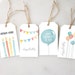 Printable Birthday Tags Set Happy Birthday Gift Tags Birthday Present ...