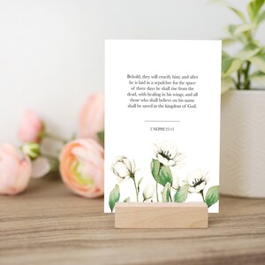 Easter in the Book of Mormon | Printable Scripture Cards | LDS Easter ...