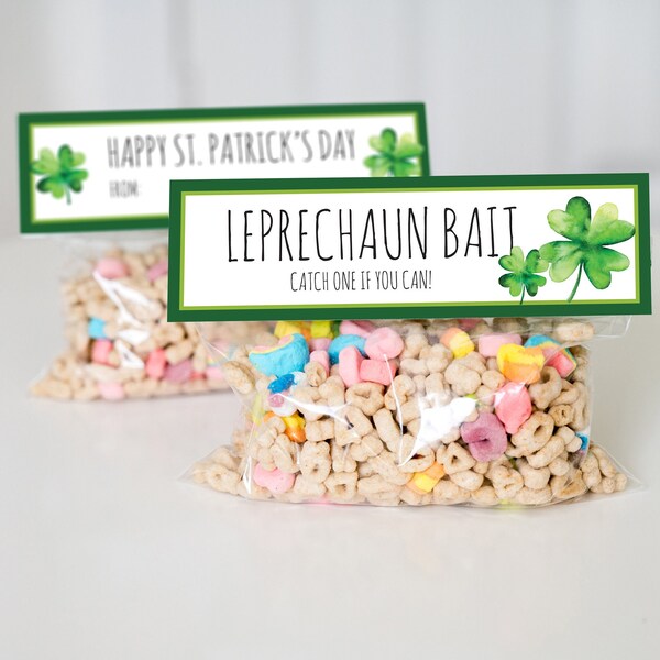 Leprechaun Bait Tag - Etsy