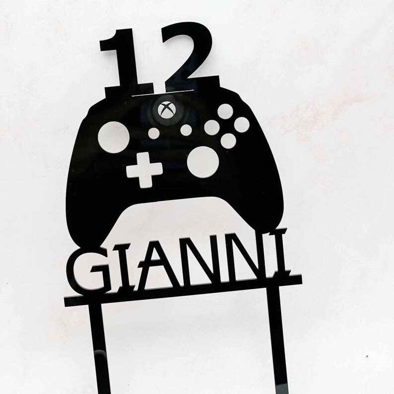 Video Game Controller Cake Topper - Etsy