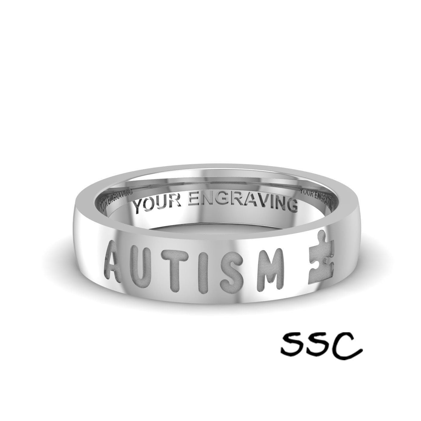 Autism Awareness Ring Uk