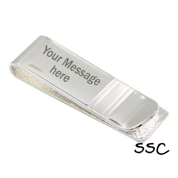Money Clip Engraving - Etsy