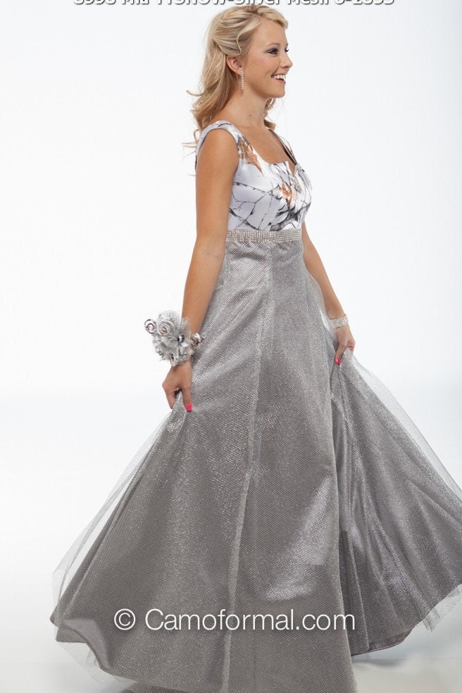 True Timber Snowfall and Silver Mesh Camo Dress Size 8 - Etsy