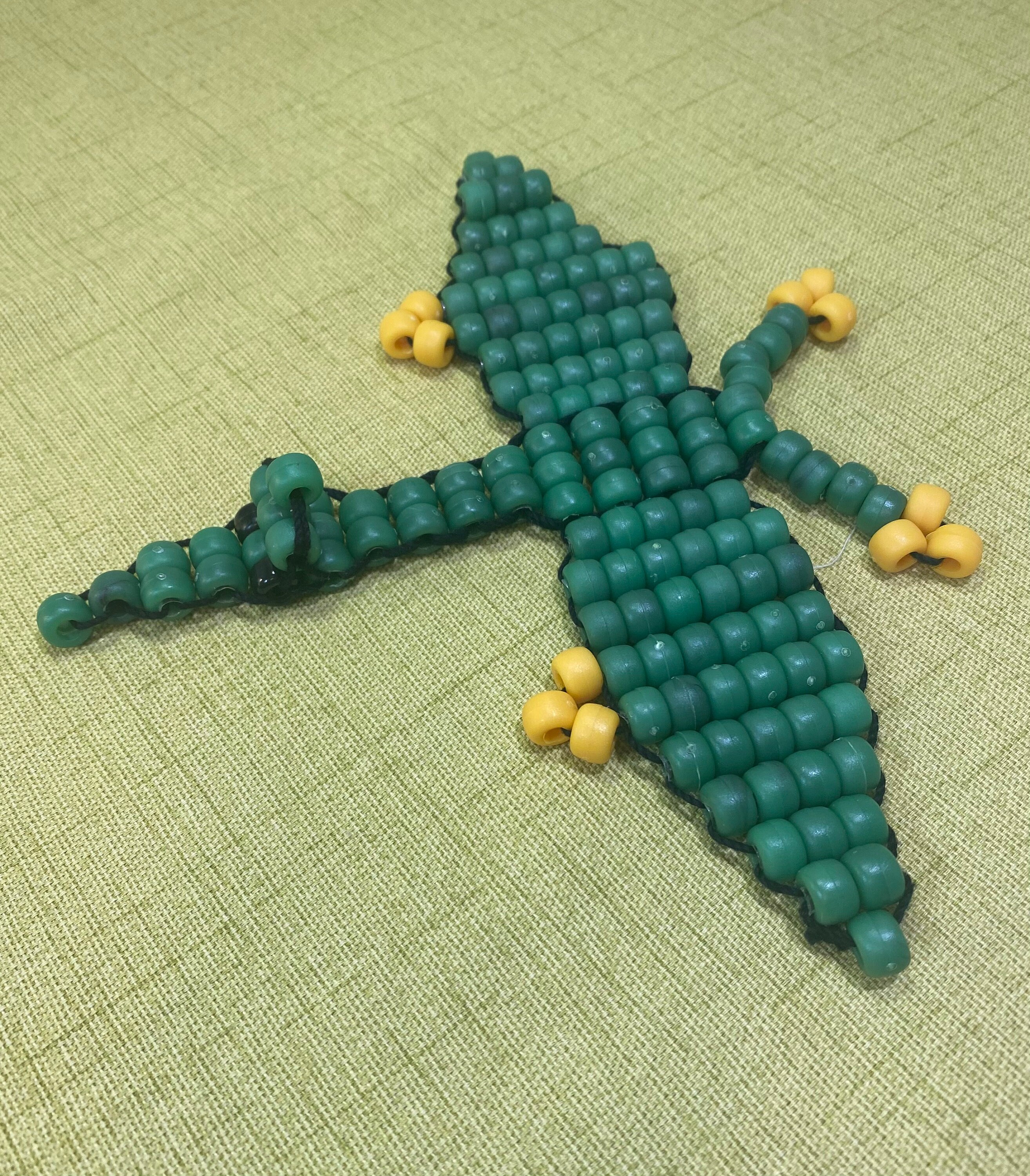 Dinosaur Bead Pet Kit Craft for Kids Beading Craft - Etsy