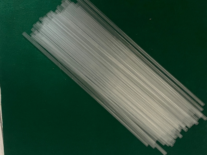Clear Straws, Clear Plastic Drinking Straws for Craft Projects - Etsy