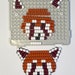 Red Panda Bead Craft Kit - Etsy