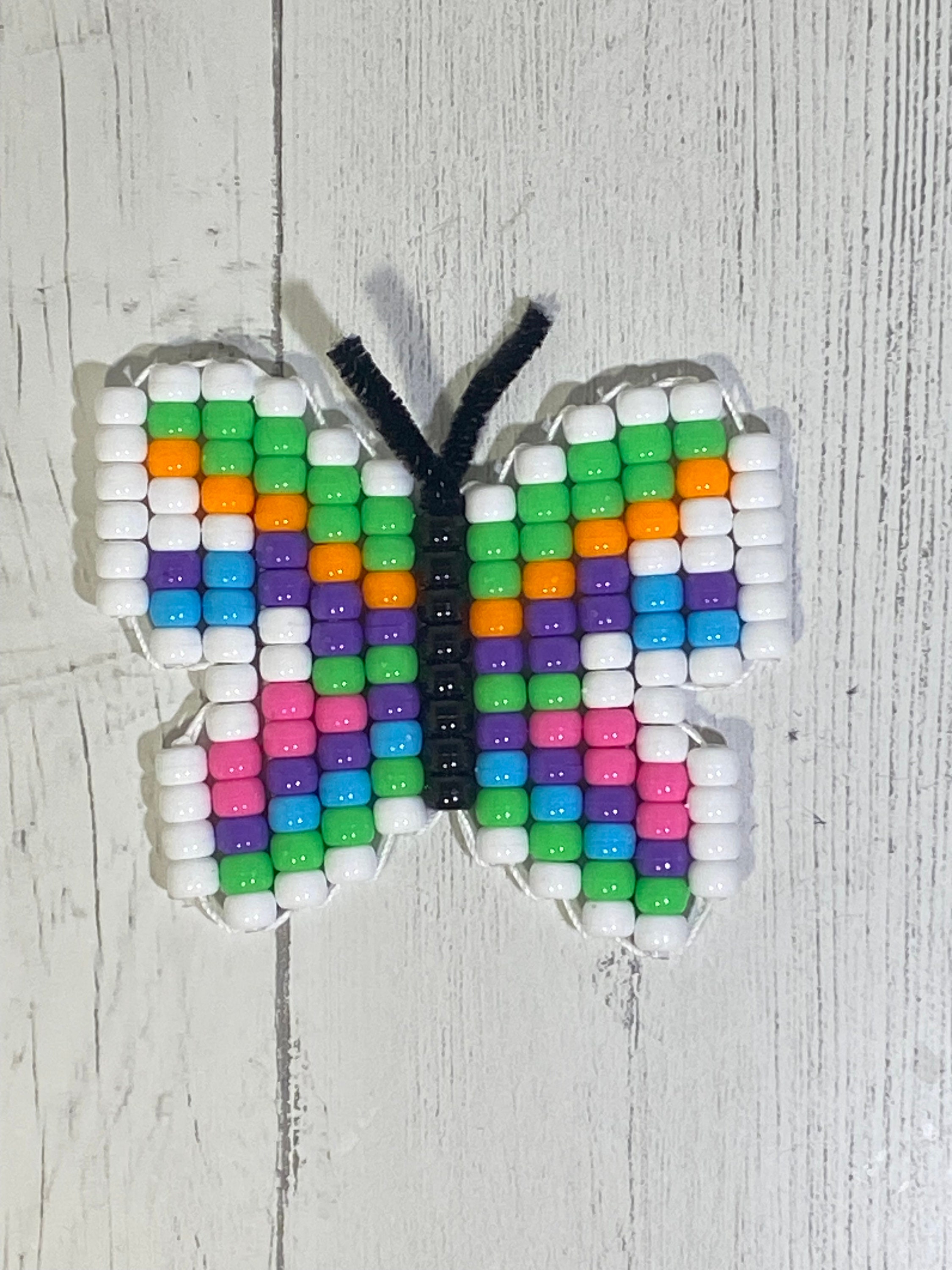 Pony Bead Kit Butterfly Bead Pet Crafts Crafts for Kids - Etsy