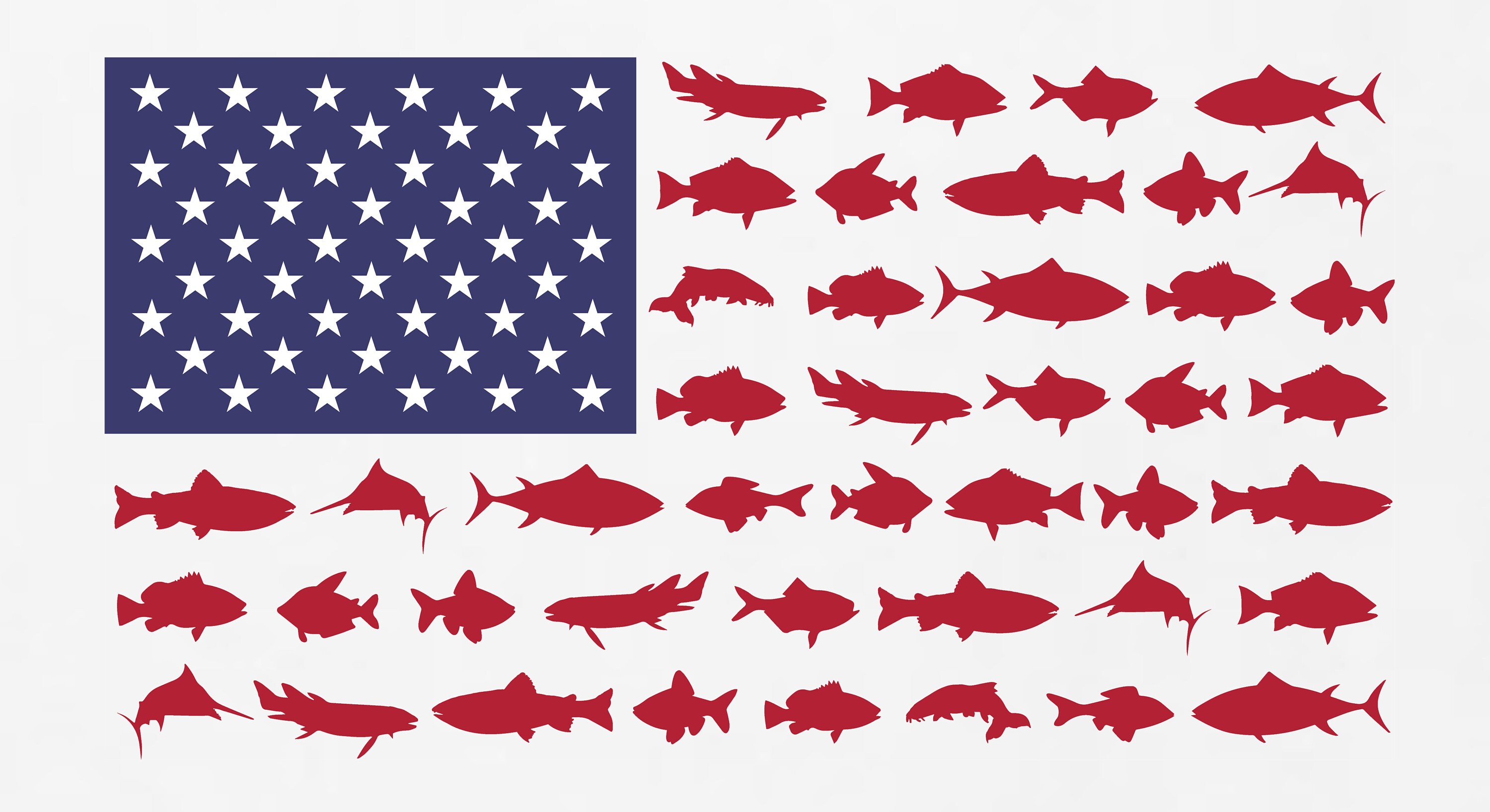 Pledge of Allegiance Fishing Hoody (navy/red Flag) - Etsy