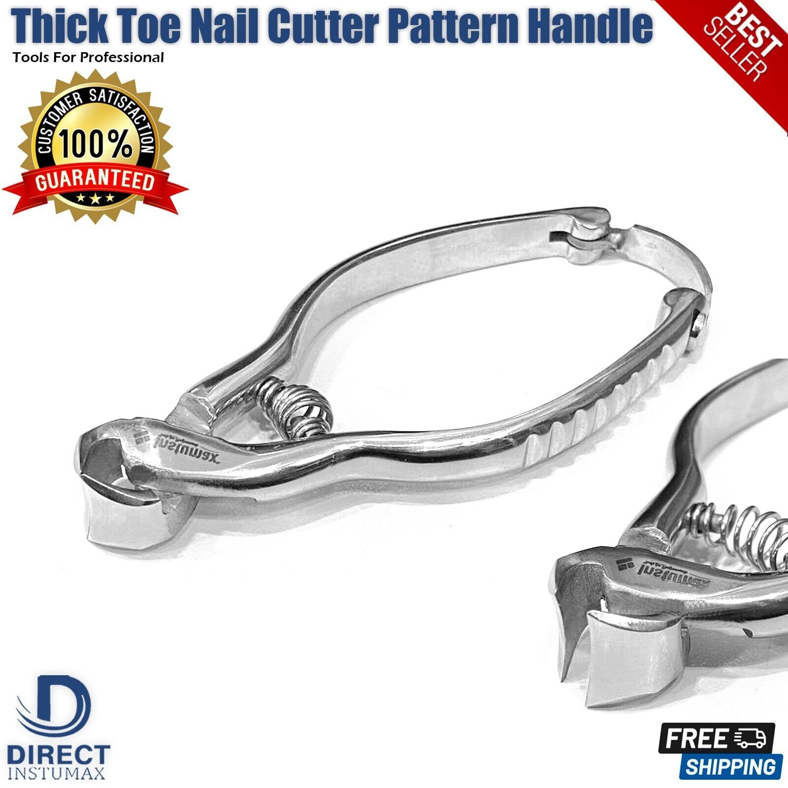 Podiatry Toenail Clippers for Thick Ingrown Toe Nails Heavy Duty ...