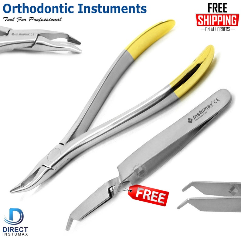 Dental Orthodontic Weingart Plier With Bracket Placement Holding ...