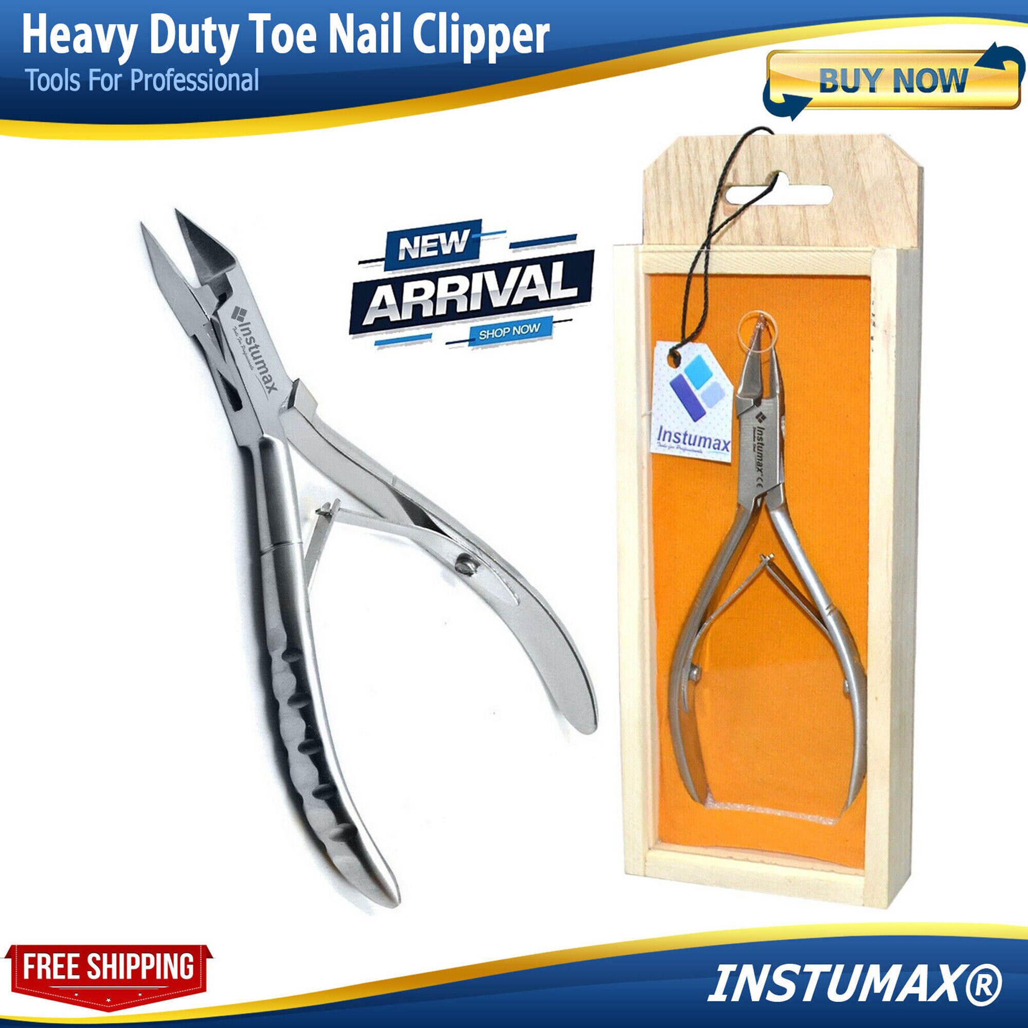 Professional Podiatry Toenail Clippers for Thick and Ingrown Nails ...