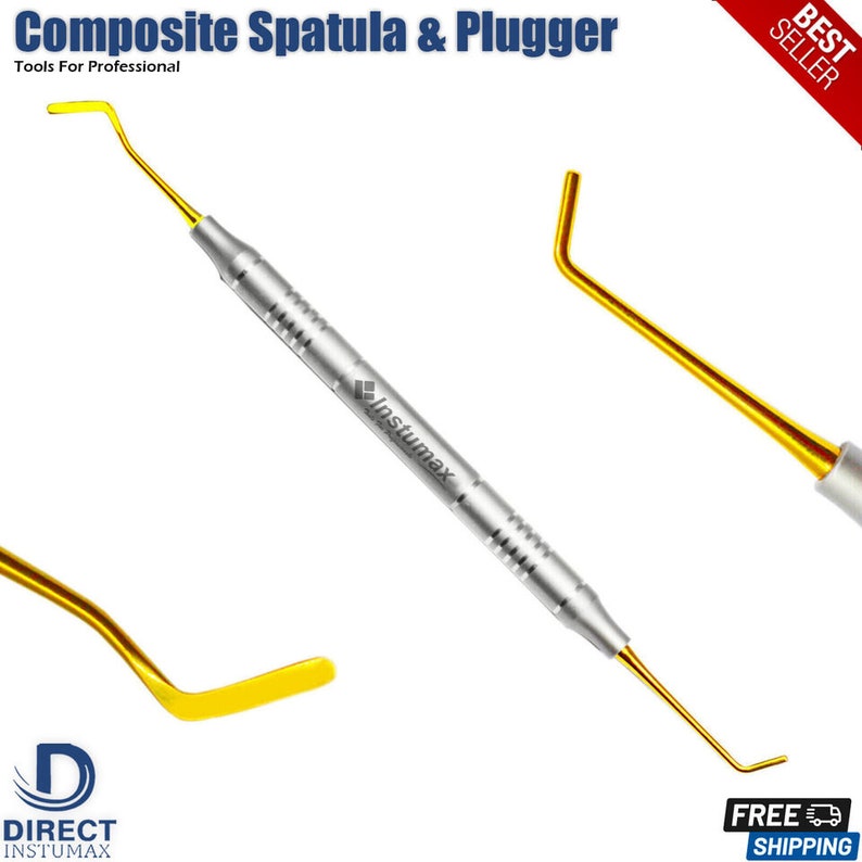Dental Amalgam Filling Set - Spatula, Plugger, Condenser & Burnisher ...