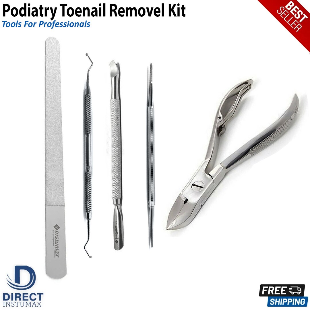 Toenail Clippers for Thick Ingrown Nails Podiatrist Toenail Clipper ...