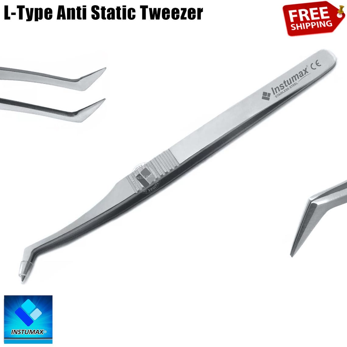 Jewelry & Watchmaking Tweezers Set - 4 Precision Tools for DIY ...