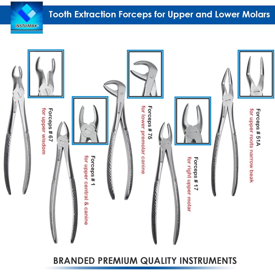 INSTUMAX Basic Veterinary Tooth Extraction Oral Surgery Extracting ...