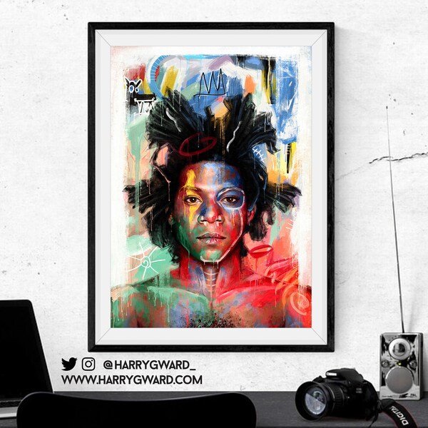 Basquiat Poster - Etsy