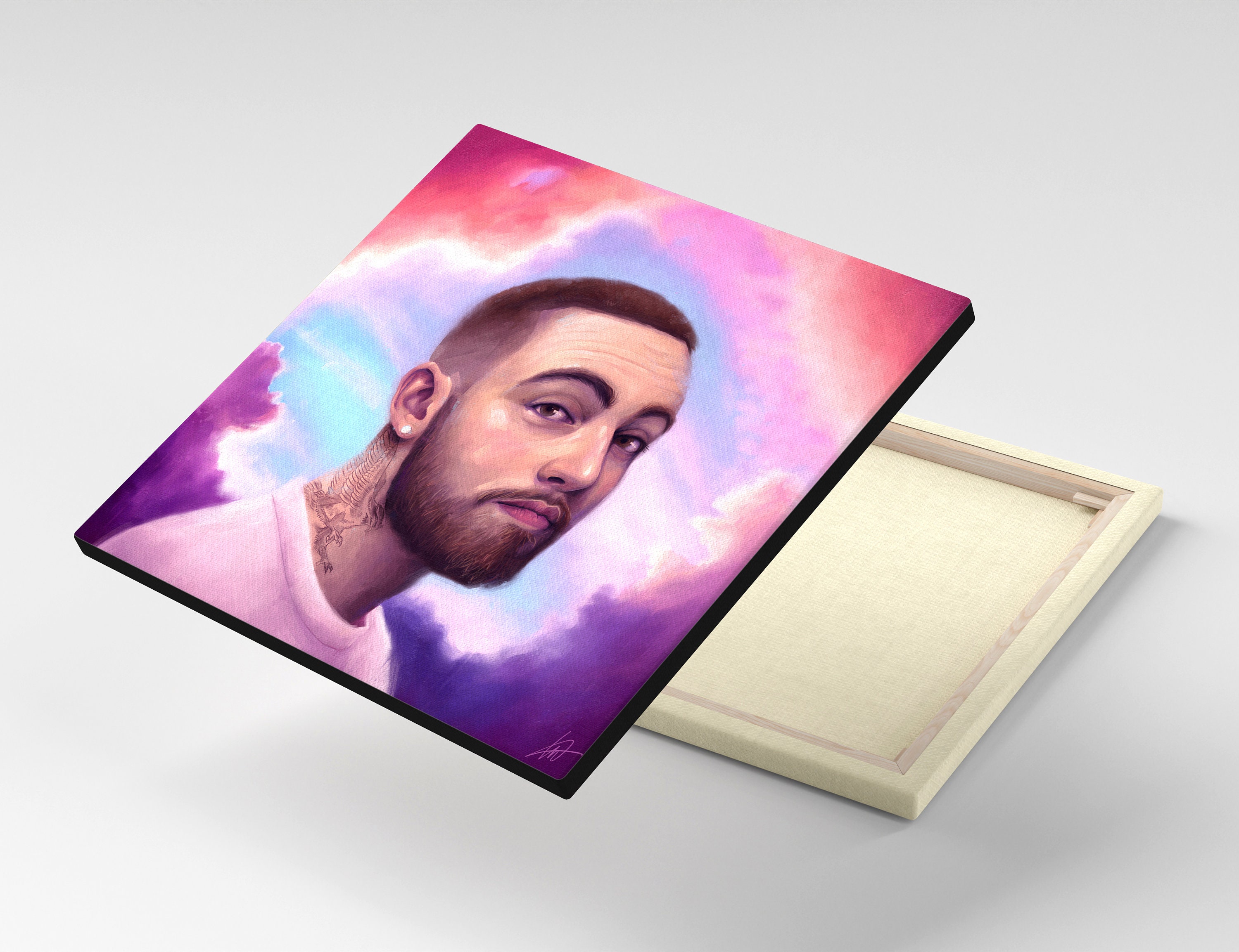 Mac Miller Print Painting Poster Illustration Artwork - Etsy