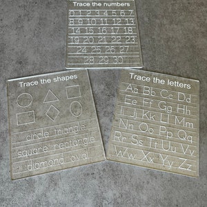 Kids Tracing Tablets , Dry Erase Letter Tracing, Acrylic Tracing Board ...