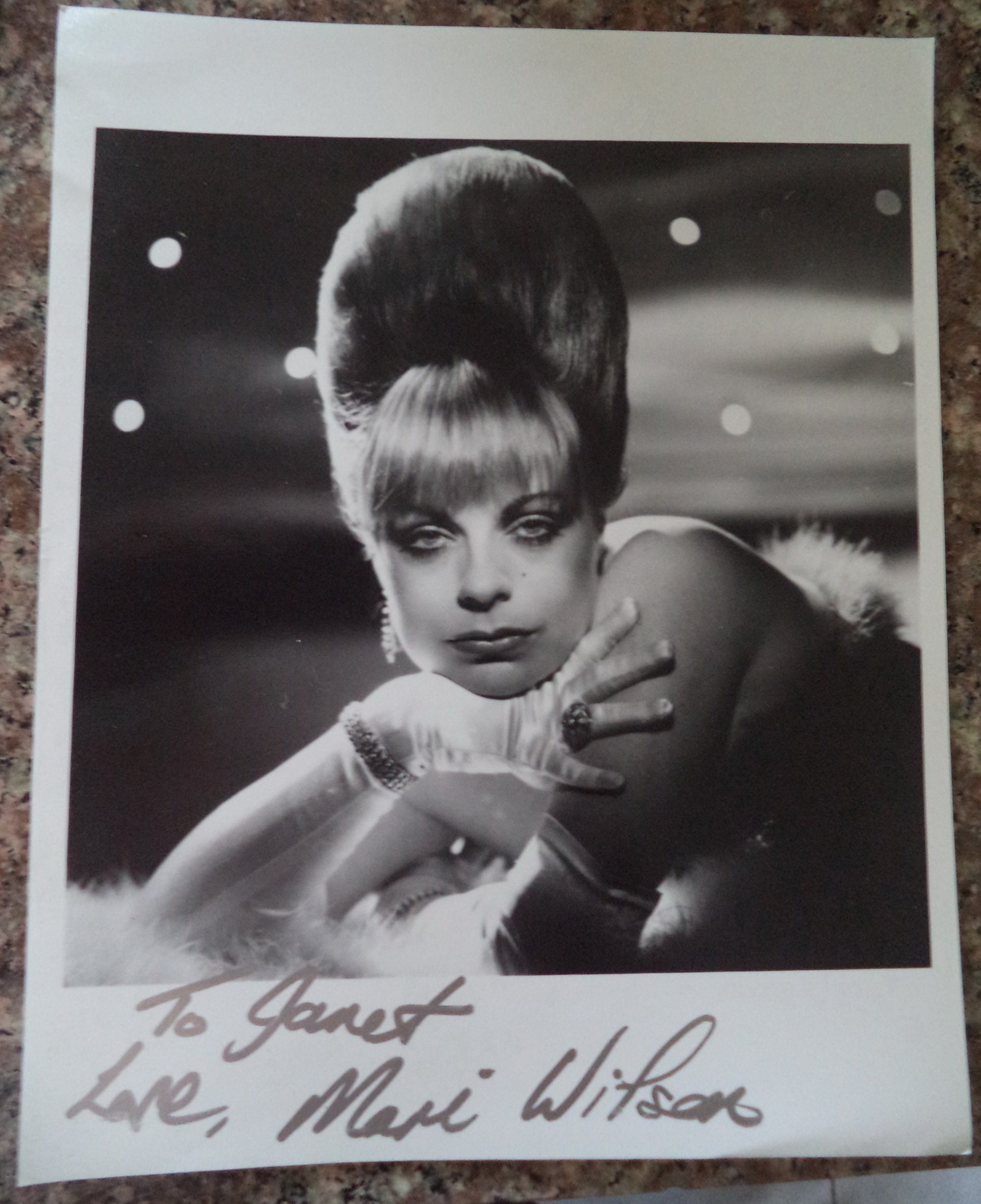 MARI WILSON Autograph, Hand Signed Photo - Etsy