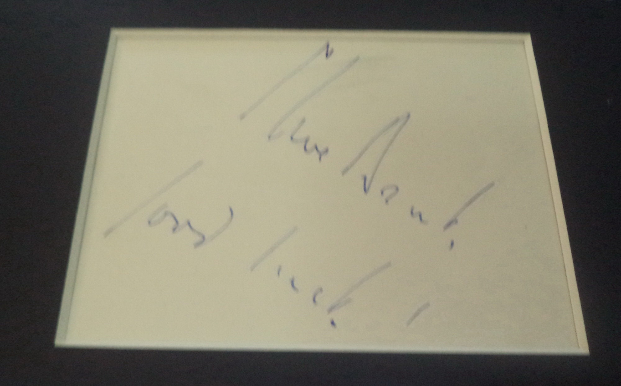 CLIVE BROOK (1887 – 1974) Autograph Mounted Display, Hand Signed Page ...