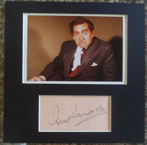 TONY HANCOCK 1924 1968 Autograph Mounted Display hand | Etsy