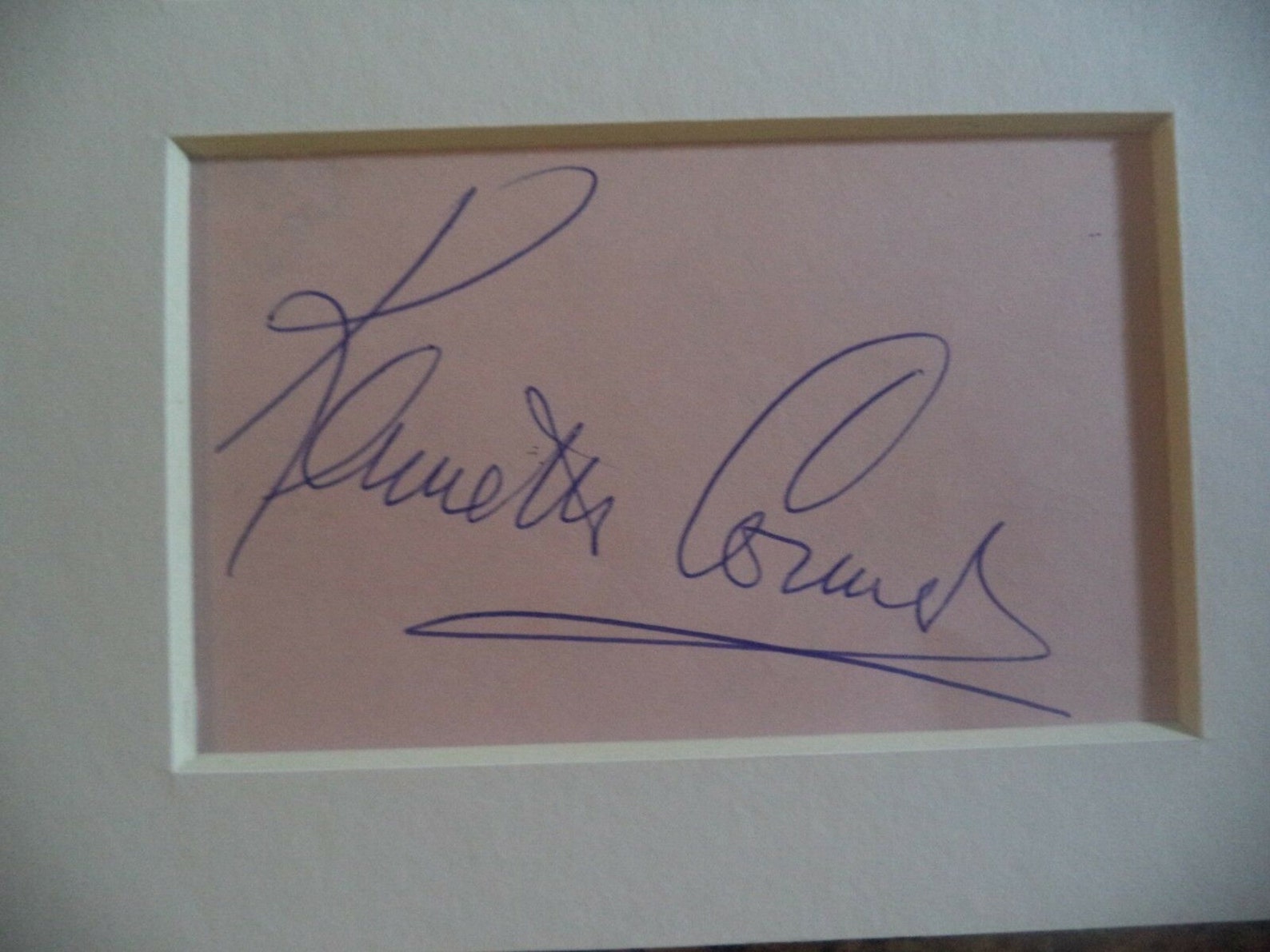KENNETH CONNOR (1918 – 1993) Autograph Mounted Display, Hand Signed on ...