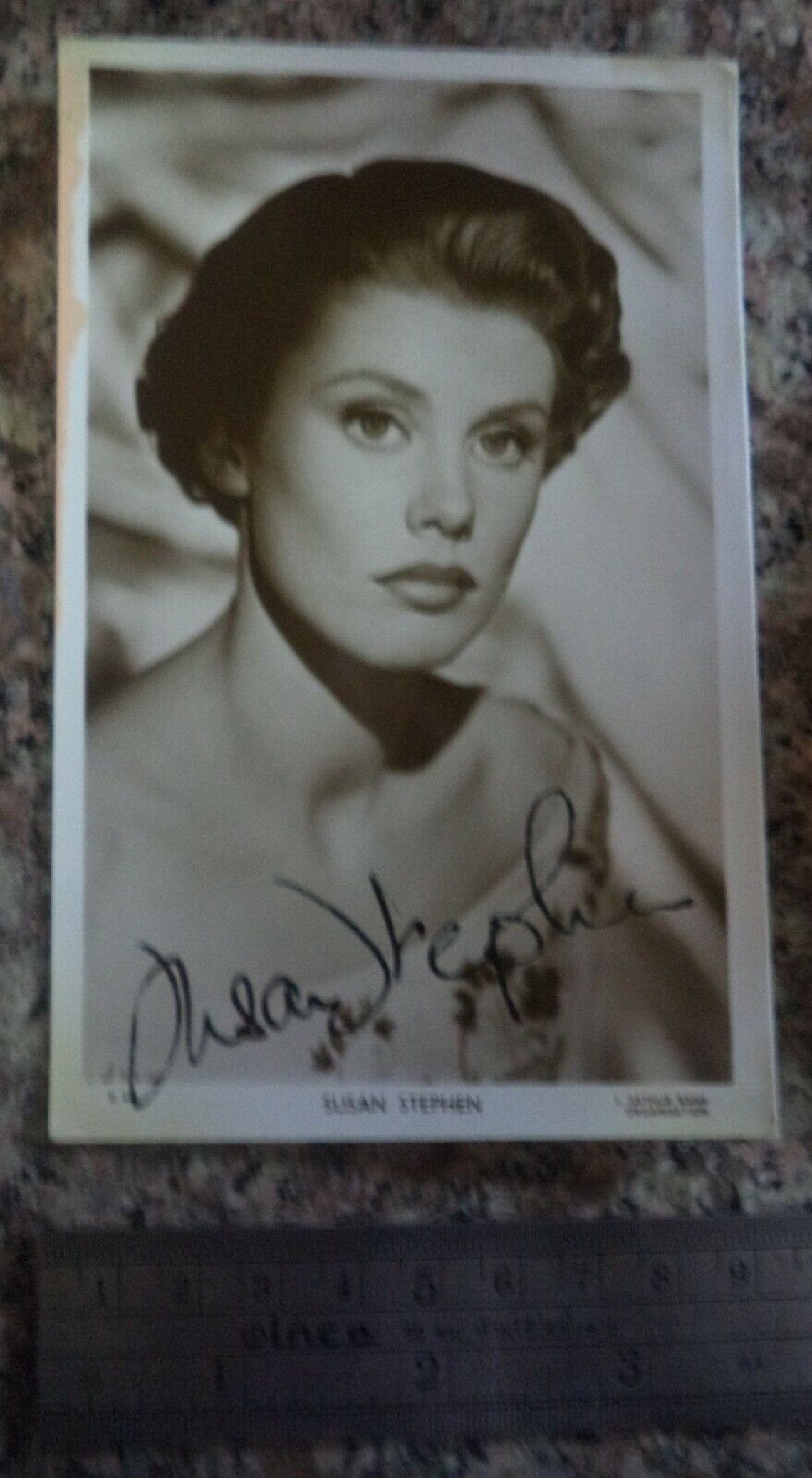 SUSAN STEPHEN (1931 – 2000) Autograph, Ink Signed on Vintage ...