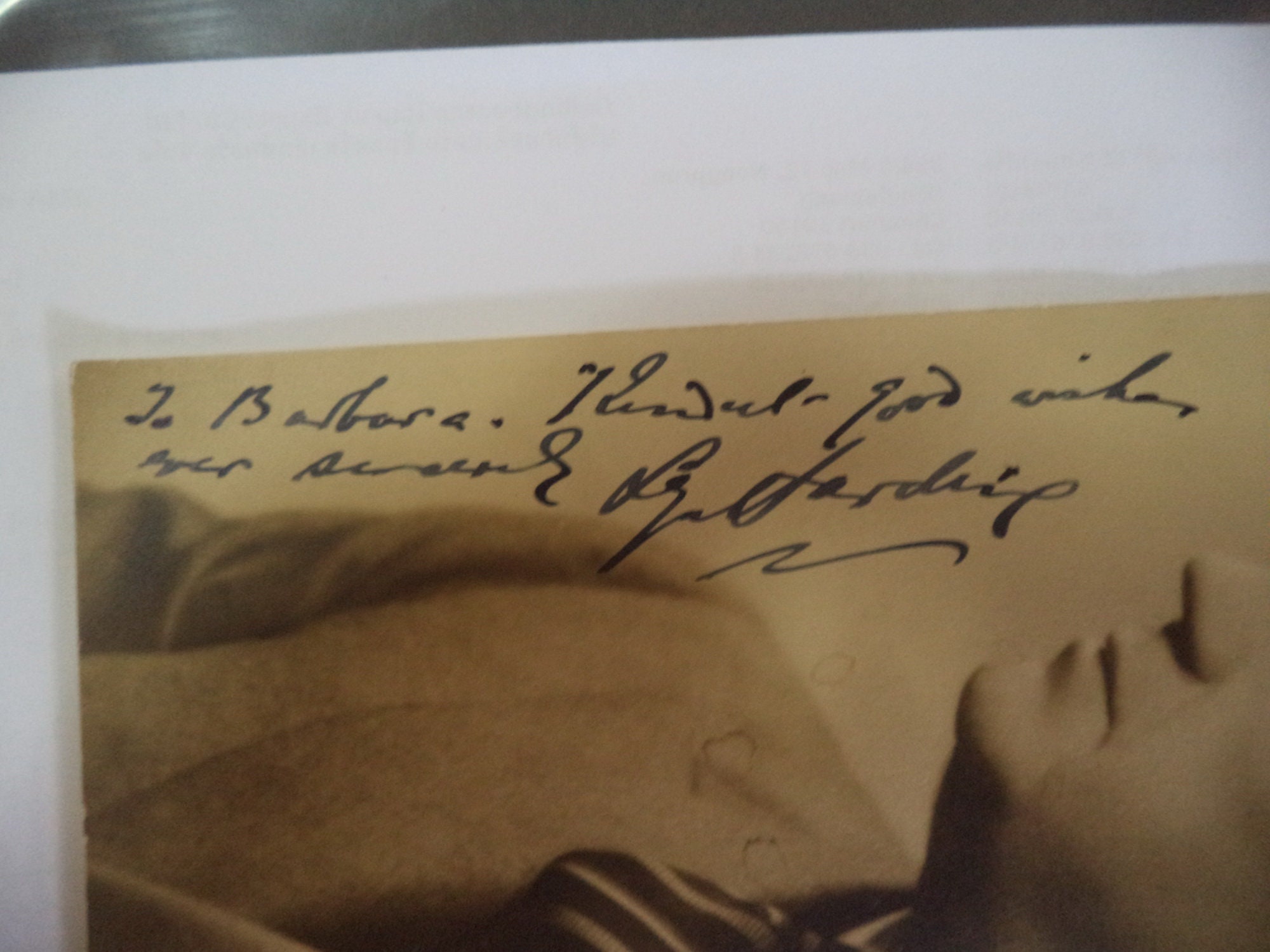 LYN HARDING (1867 – 1952) Autograph, Hand Signed on a Vintage Photo ...