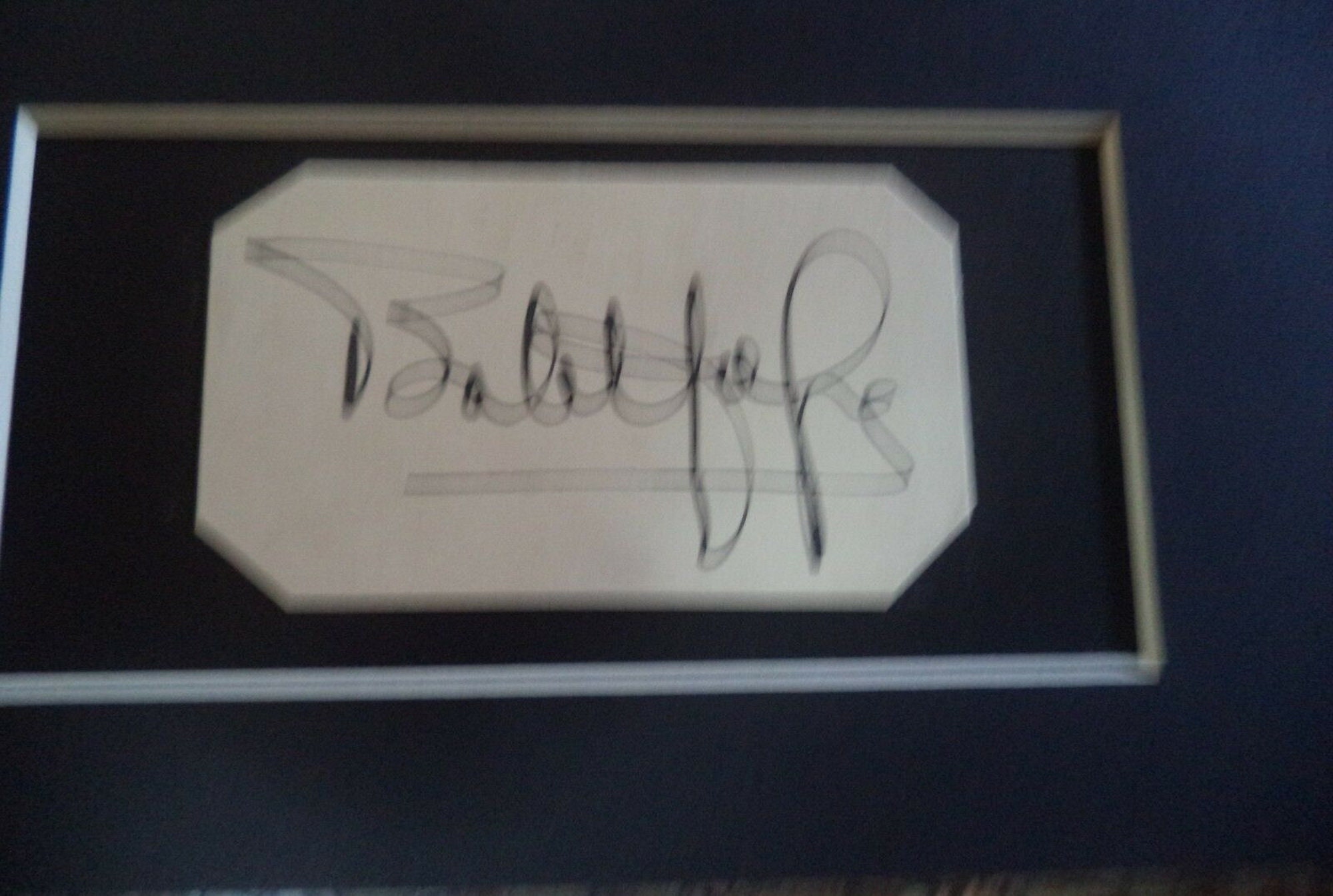 BOB HOPE (1903 – 2003) Autograph Mounted Display, Hand Signed Card, Was ...