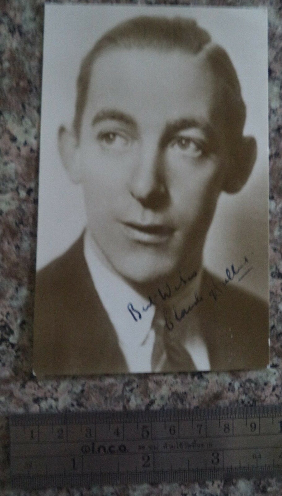 CLAUDE HULBERT (1900 – 1964) Autograph, Hand Signed Photo - Etsy