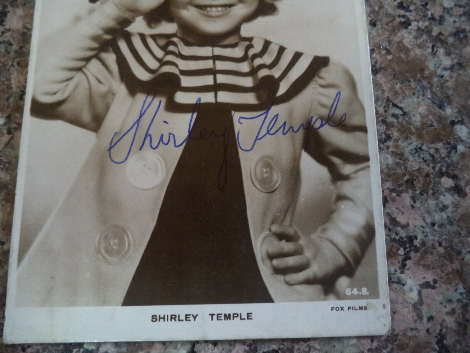 SHIRLEY TEMPLE (1928 – 2014) Autograph, Hand Signed on Franked (c1935/6 ...