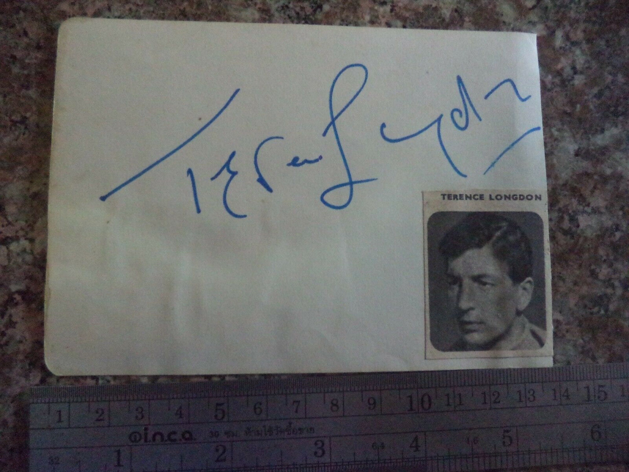 TERENCE LONGDON (1922 – 2011) & Dora Bryan (1923 – 2014) Autographs ...