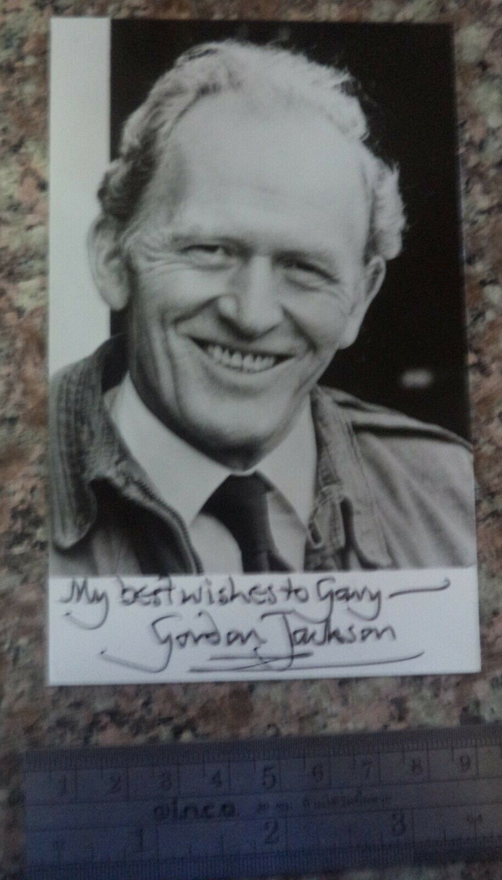 GORDON JACKSON 1923 1990 Autograph hand signed on photo | Etsy