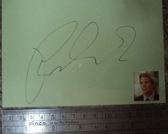 Richard Gere Hand Signed Autograph in Silver Sharpie American Gigolo ...