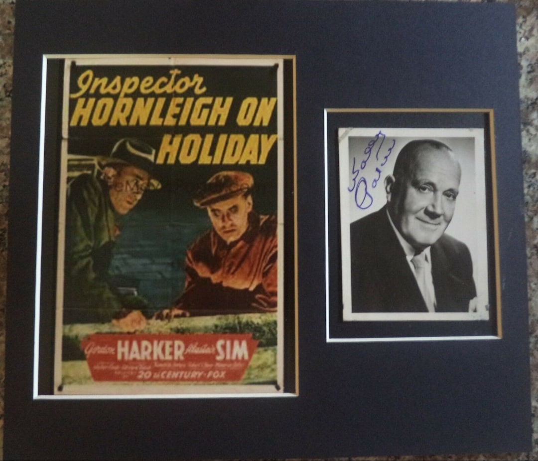 WALLY PATCH (1888 – 1970) Autograph Mounted Display, Hand Signed Photo ...