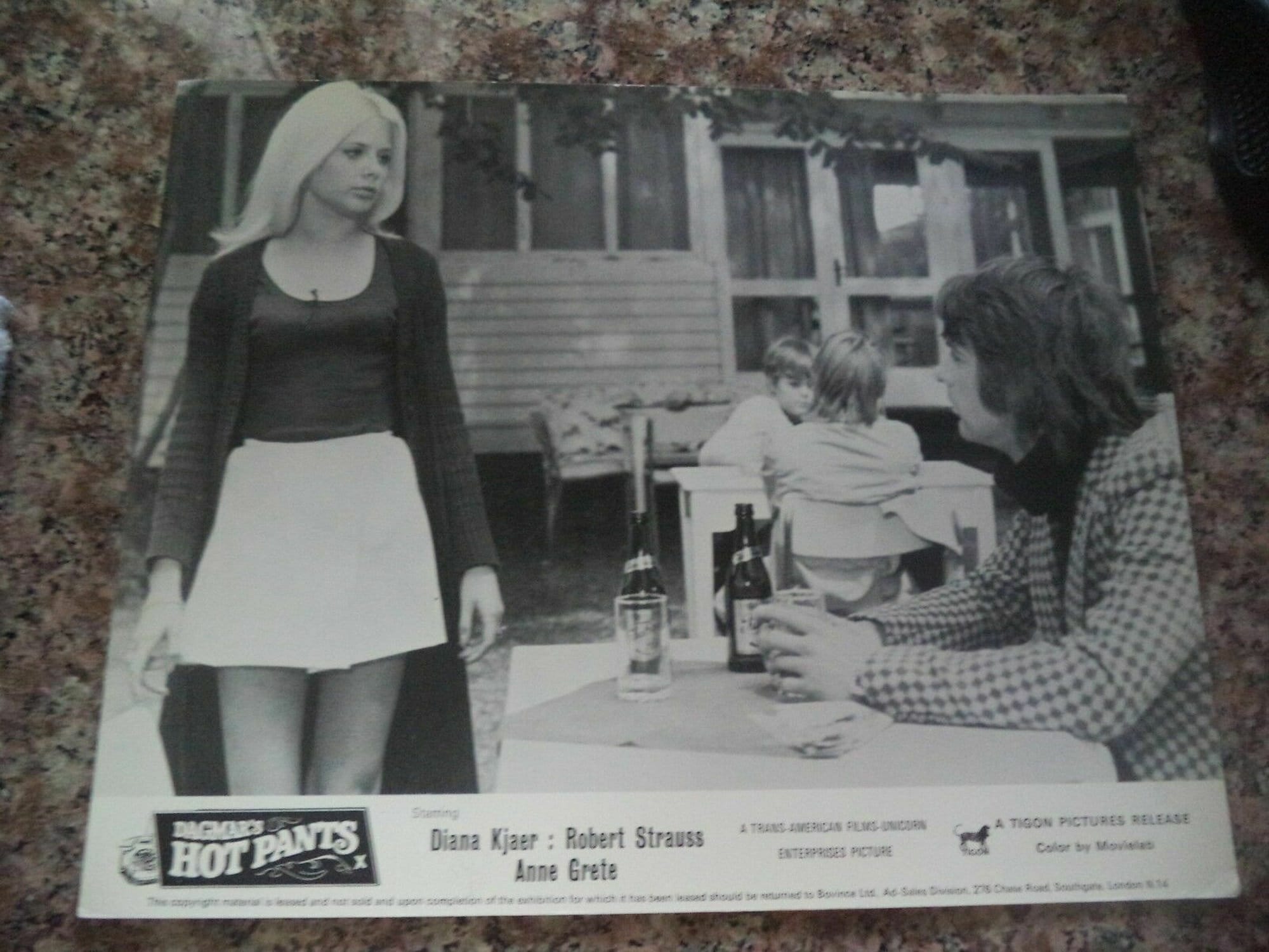 DAGMAR'S HOT PANTS, Inc 5 X Rare English Lobby Cards 1971 Tigon Films ...