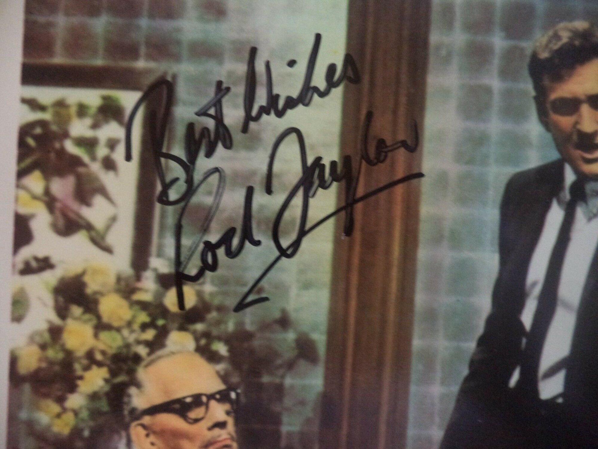 ROD TAYLOR (1930 – 2015) Autograph, Hand Signed on a UK Lobby Card for ...