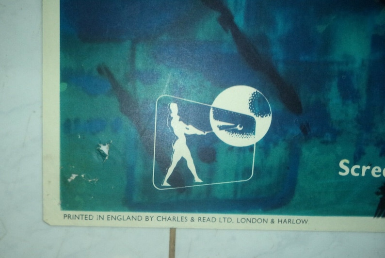 TIGER BAY 1959 Rare UK Quad Poster Hayley Mills Brian Bysouth Artwork ...